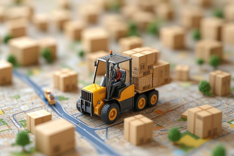 Efficient Cargo Delivery Process with Miniature Forklift Navigating ...