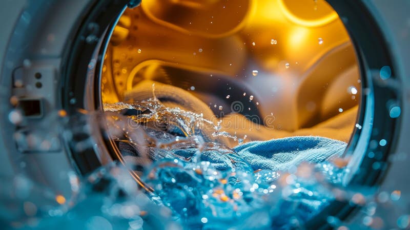 Efficient Cleaning with High-Pressure Washing Machine. Generative Ai ...