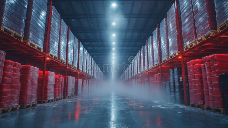 Efficient Cold Storage Facility Designed for Warehousing Perishable ...