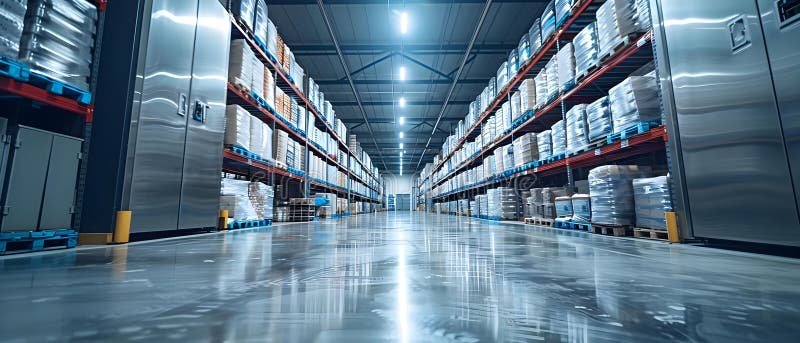 Efficient Cold Storage: a Symphony in Supply Chain Logistics. Concept ...