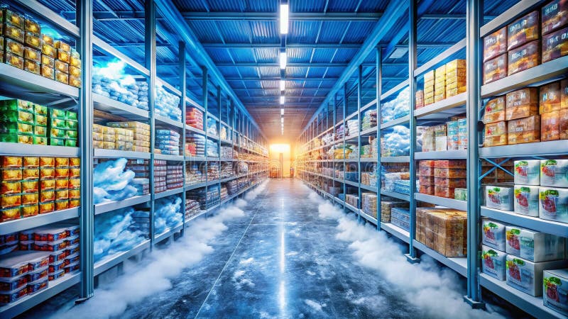 Efficient Cold Storage Warehouse for Frozen Food Products Optimizing ...