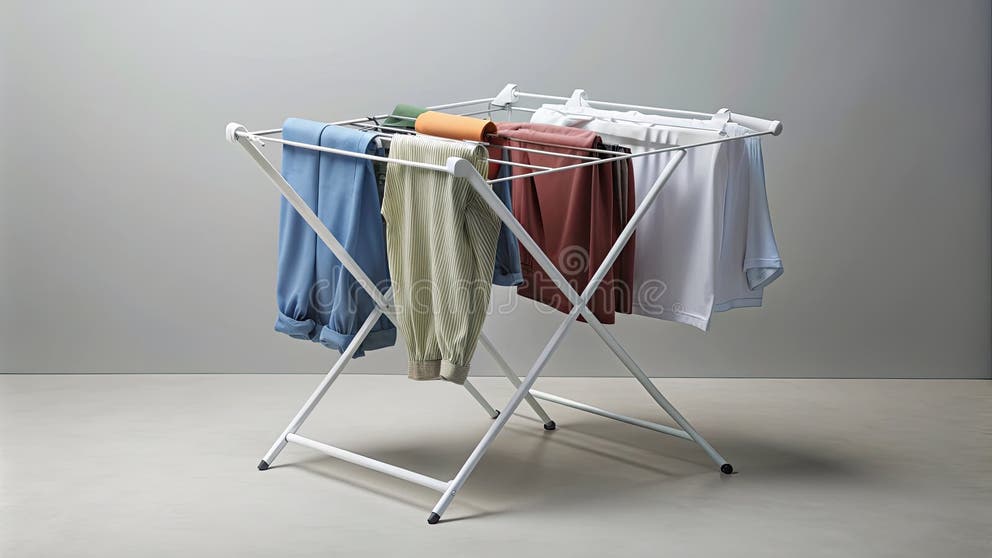 Efficient Compact Folding Clothes Drying Rack for Modern Homes a ...