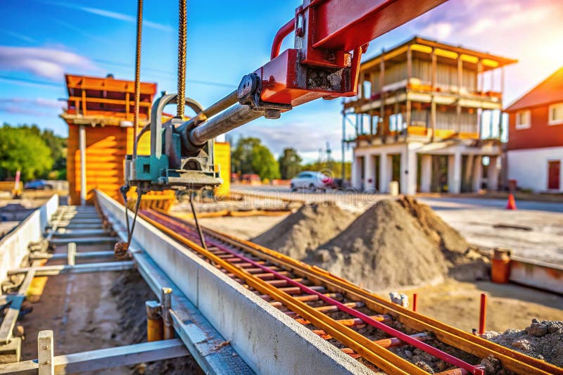 Efficient Concrete Delivery and Beam Filling in Modern House ...