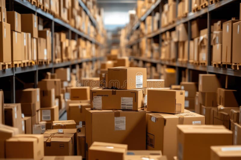 Efficient Conveyor Systems in a Vast Fulfillment Center with Stacked ...