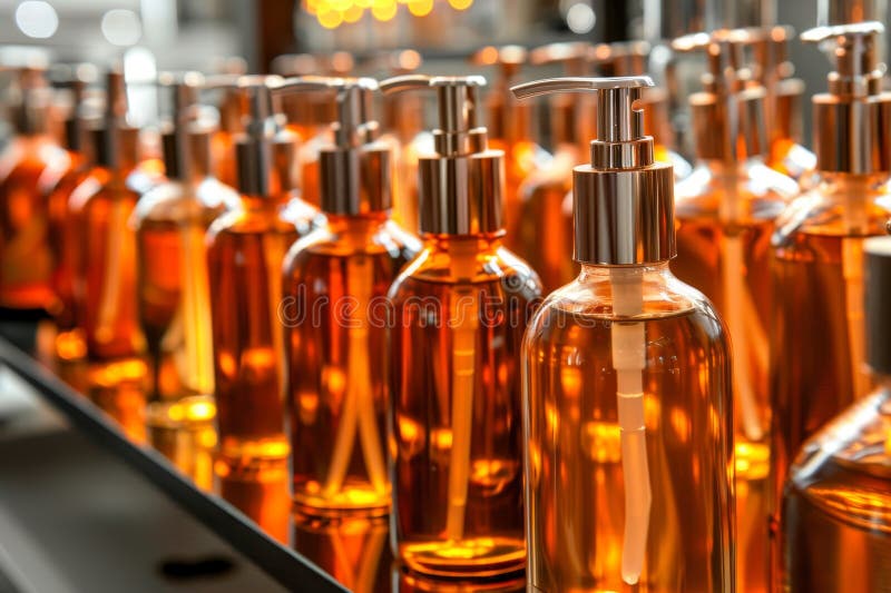 Efficient Cosmetic Bottling Assembly Line in a Traditional ...