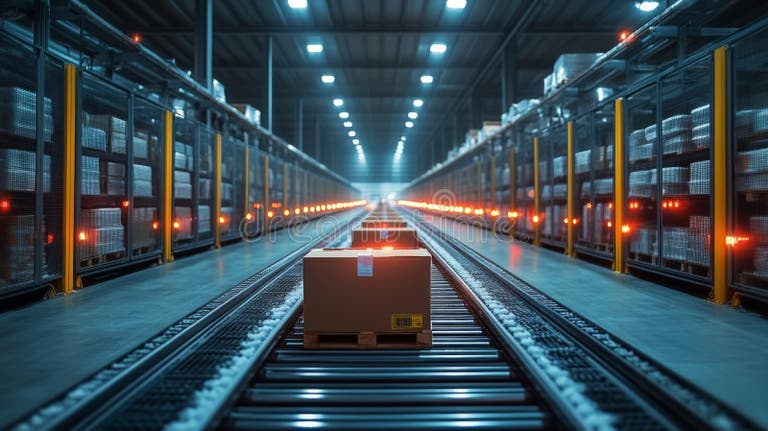 Efficient Distribution Process in a Modern Warehouse with Automated ...