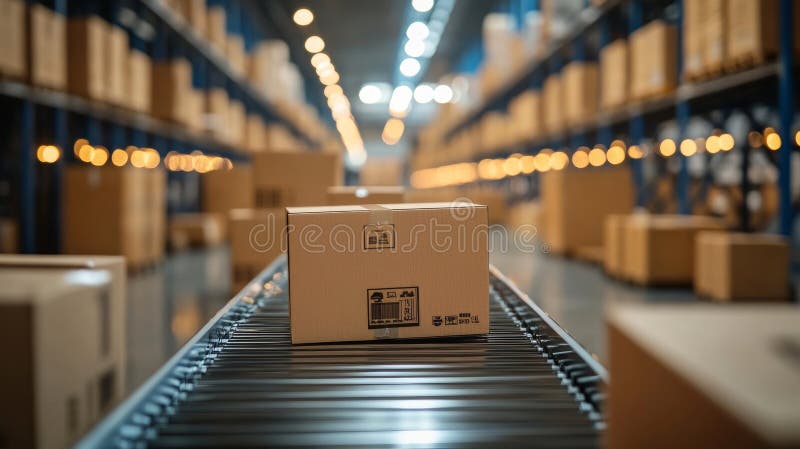 Efficient E-commerce Logistics in Distribution Warehouse with Conveyor ...