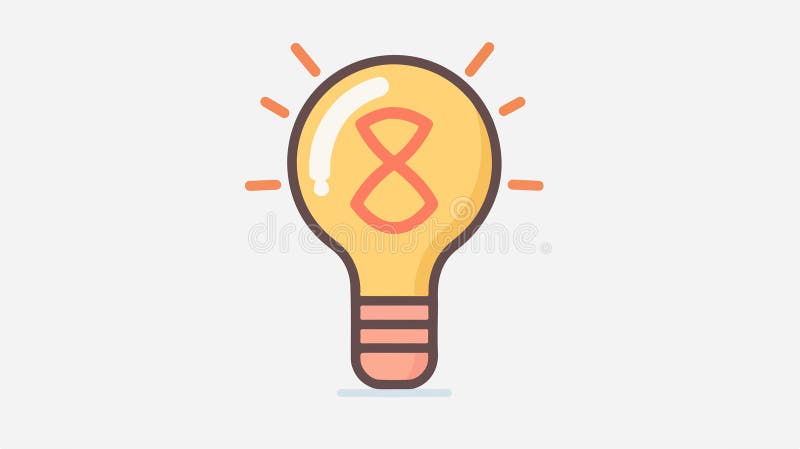 Efficient Energy Conservation Icon for Eco-Friendly Concepts Stock ...