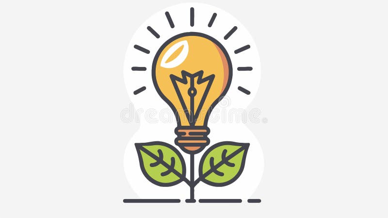 Efficient Energy Conservation Icon for Eco-friendly Solutions and ...