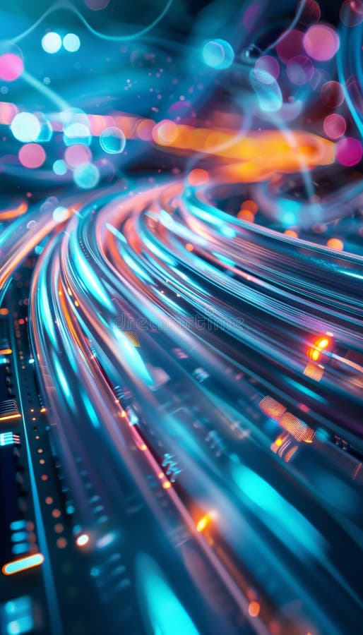 Efficient Fiber Optic Data Transfer Tech in Realistic Network ...