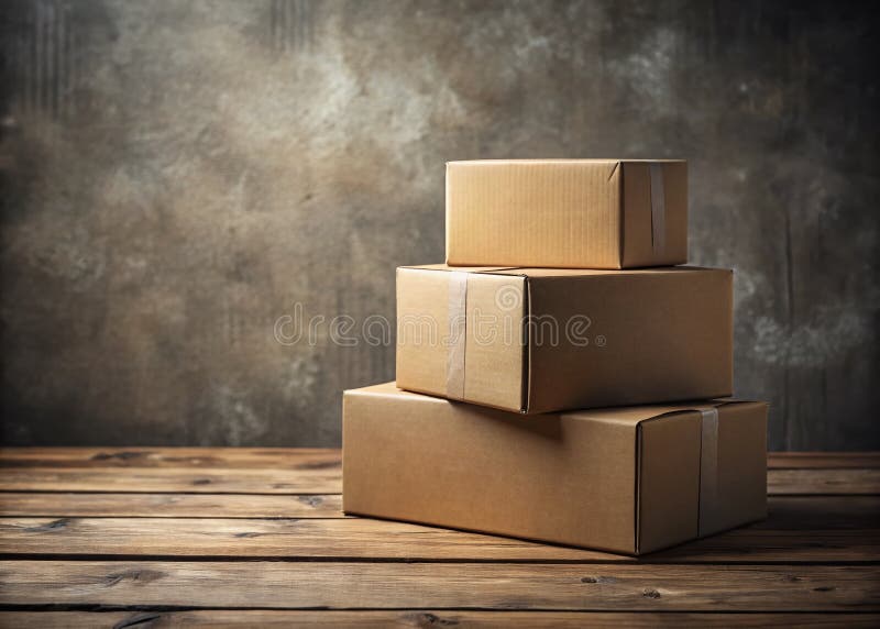Sturdy Cardboard Boxes Stock Illustrations – 520 Sturdy Cardboard Boxes ...
