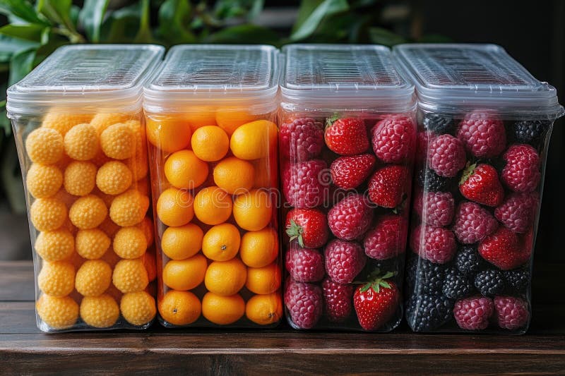 Efficient Food and Fruit Storage Solutions with Zip Lock Plastic Bags ...