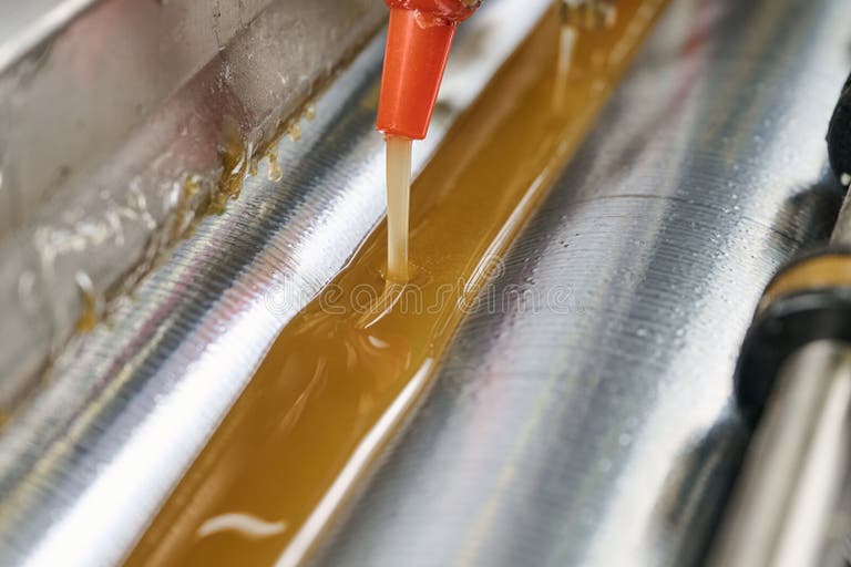 Efficient Glue Application Process in Action with a Precision Glue ...