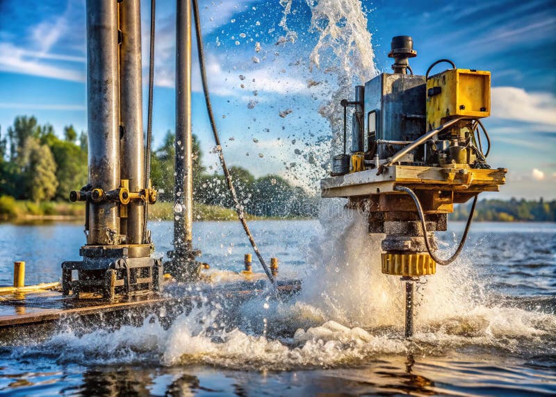 Efficient Groundwater Extraction a Borehole Water Extraction Machine in ...