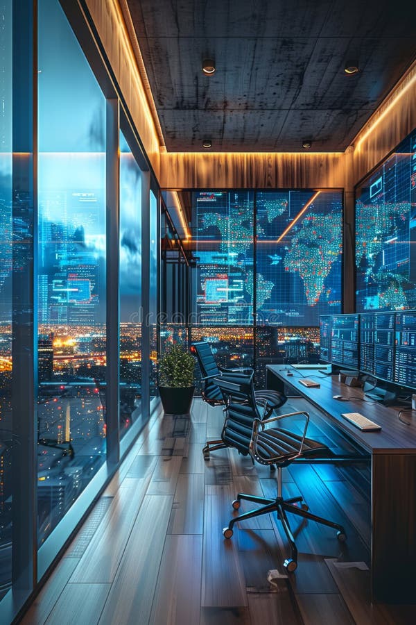 Efficient and High-tech Office Setup for Managing Business Processes ...