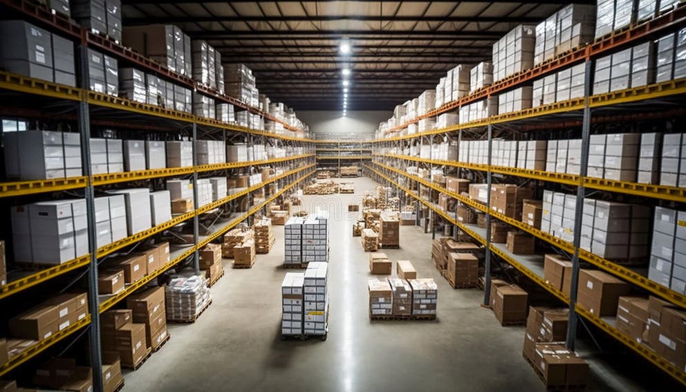 Efficient Inventory Management, a Massive Clean Warehouse Distribution ...