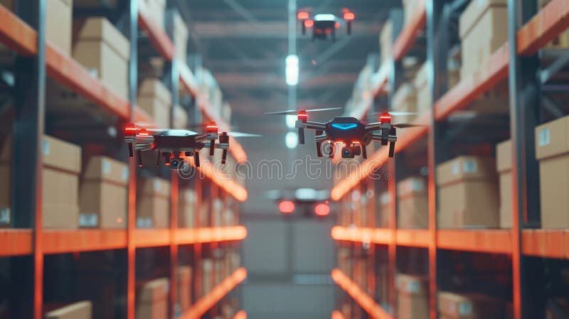 Efficient Inventory Management by Robotic Drones in a Smart Warehouse ...