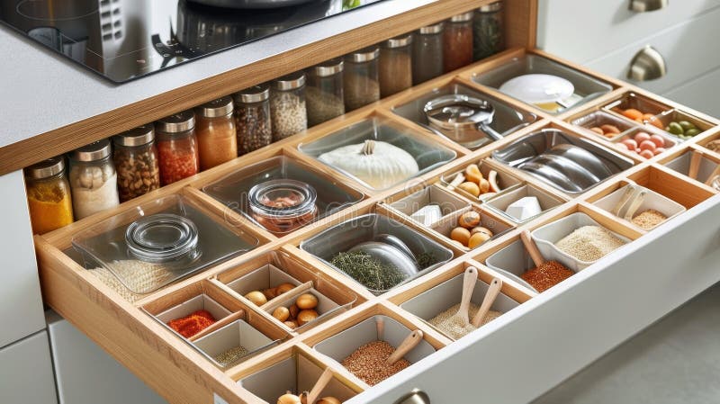 Efficient Kitchen Organization Clever Storage, Drawer Organizers ...