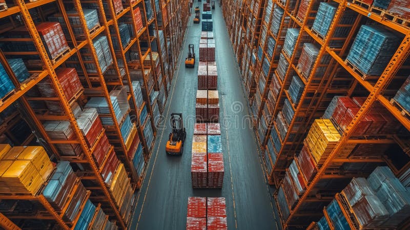 Efficient Logistics and Distribution Operations in a Modern Warehouse ...