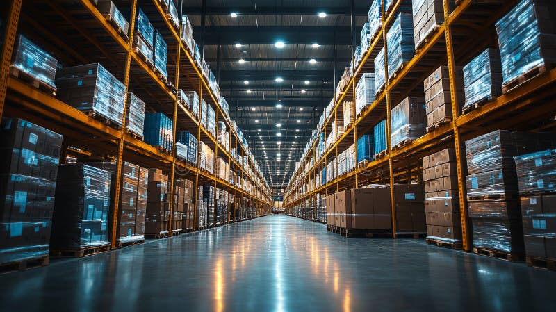 Efficient Logistics Hub with Automated Processes for Streamlined ...