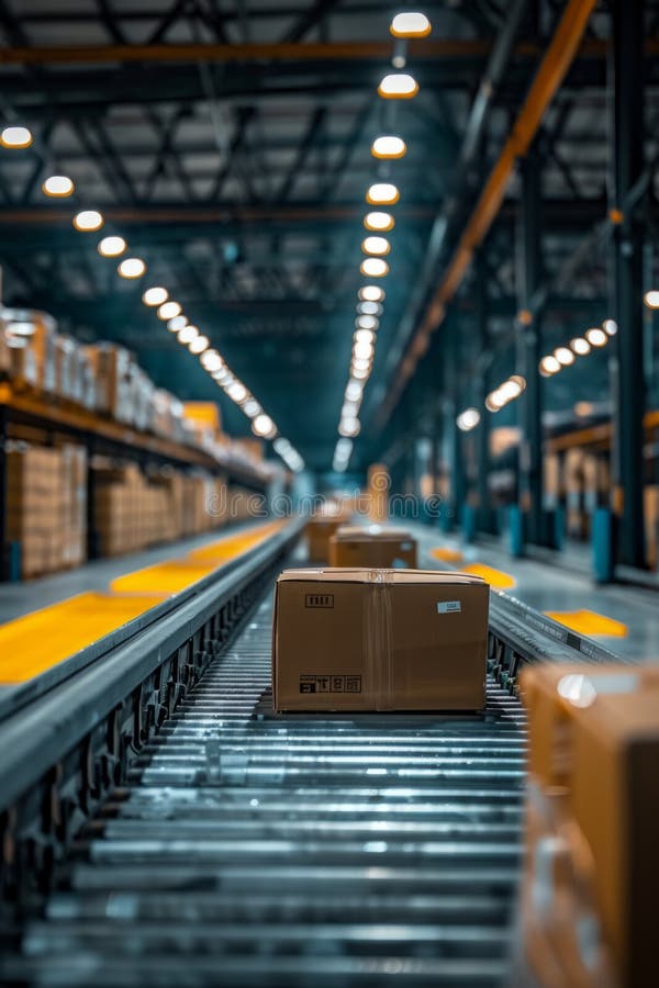 Efficient Logistics Operations in a Large Warehouse with Conveyor Belt ...