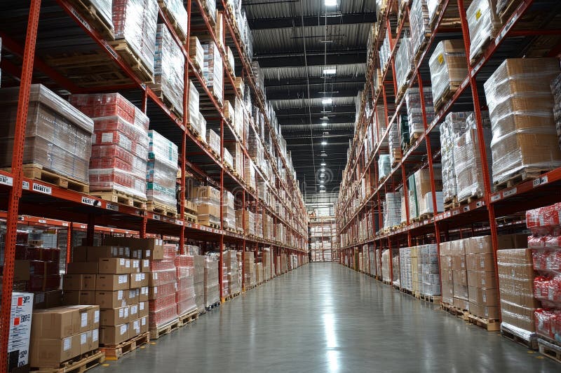 Efficient Logistics and Supply Chain Management in a Modern Warehouse ...
