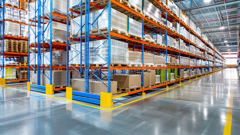 Efficient Mobile Aisle Racking System Stock Photos - Free & Royalty ...