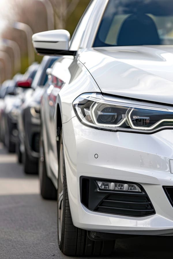 Efficient Modern Car Assembly Line in a Bustling Factory Optimizing ...