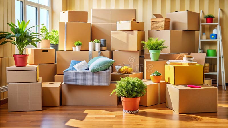 Efficient Moving Box Organization a Peek Inside a Carefully Packed ...