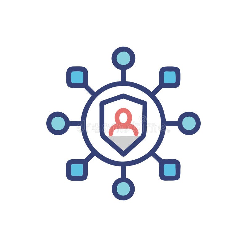 Efficient NIST Cybersecurity Solutions Icon Stock Illustration ...