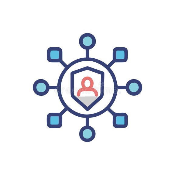 Efficient NIST Cybersecurity Solutions Icon Stock Illustration ...