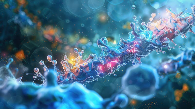 Efficient Nutrient Transport. Detailed Depiction of Nutrient Transport ...