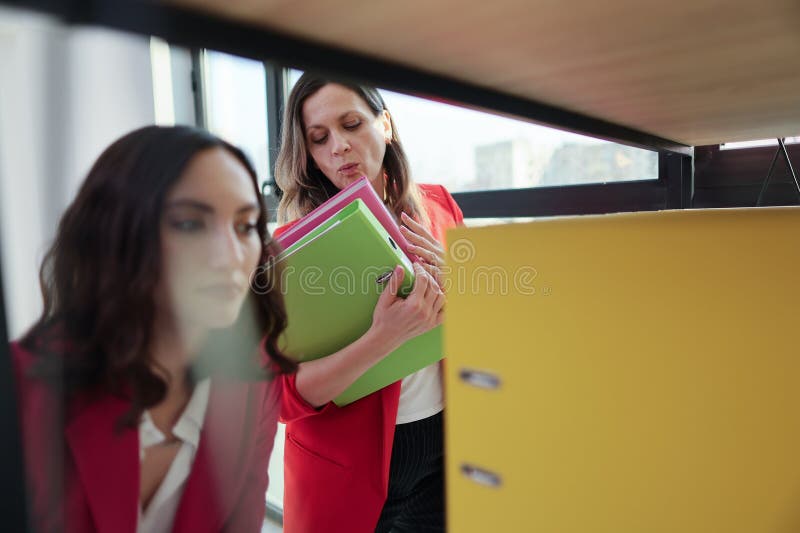 Efficient office teamwork stock photo. Image of business - 364093490