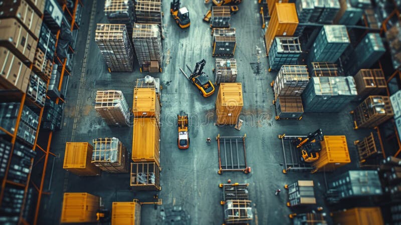 Efficient and Organized Logistics Operation in a Busy Warehouse with ...