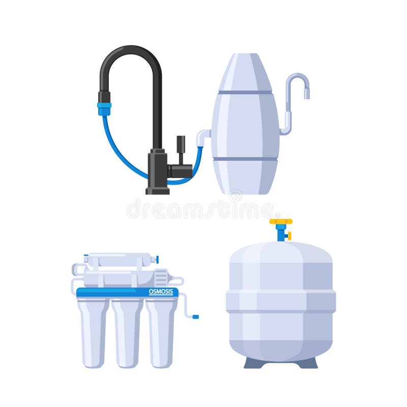 Efficient Osmosis Water Filter that Purifies and Cleanses Water by ...