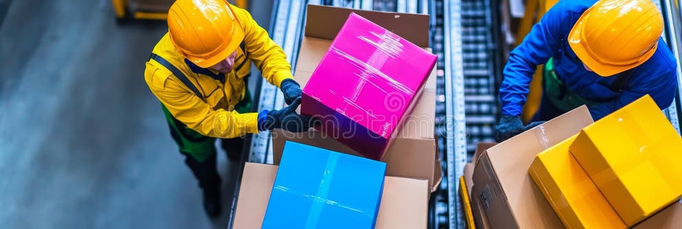 Efficient Package Handling in a Modern Warehouse Streamlined Logistics ...