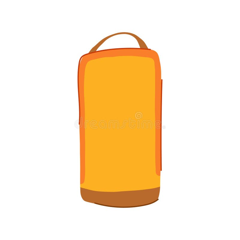 Efficient Packing Cube Cartoon Vector Illustration Stock Vector ...