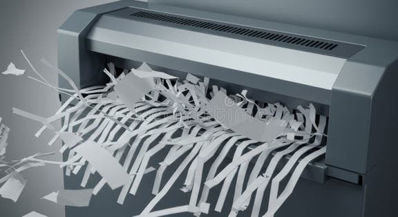 Efficient Paper Shredder in Action: Secure Document Disposal in Modern ...