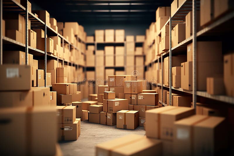 Efficient Retail Warehouse Management Organized Inventory in ...