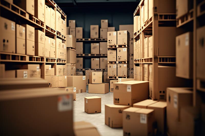 Efficient Retail Warehouse Management Organized Inventory in ...