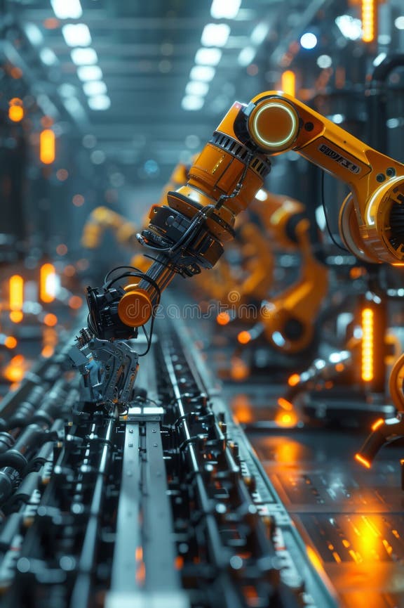 Efficient Robotics Assembly in Industrial Production Line Stock ...