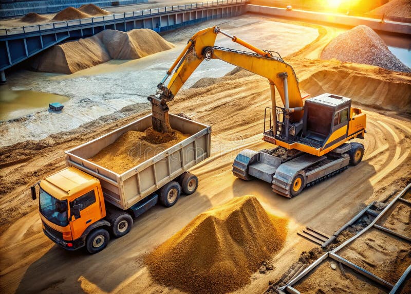 Efficient Sand Delivery at a Construction Site a Minimalist Approach ...