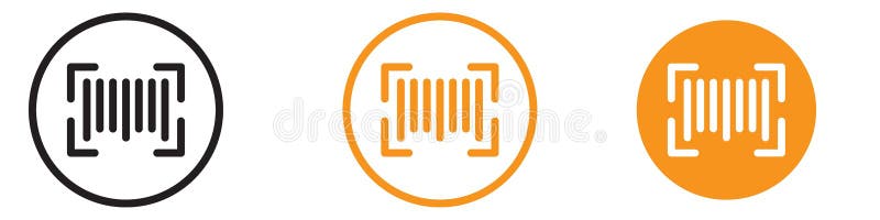 Efficient Scan Barcode Icon for Inventory and Retail Graphics Essential ...