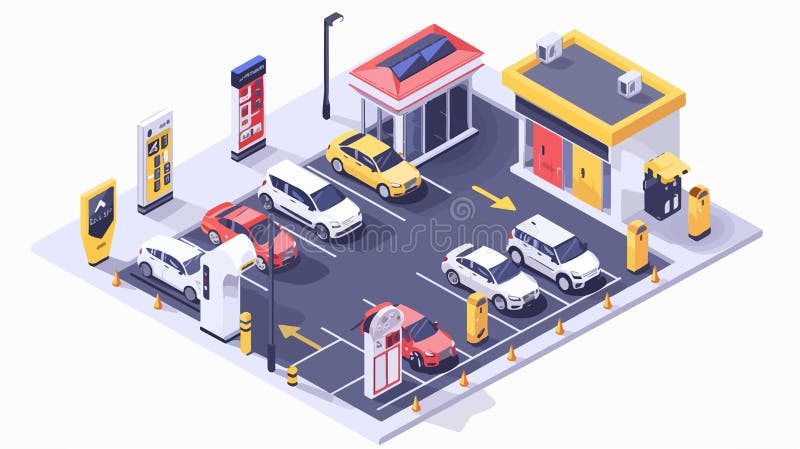 Efficient Smart Parking Management System Concept for Urban Areas Stock ...