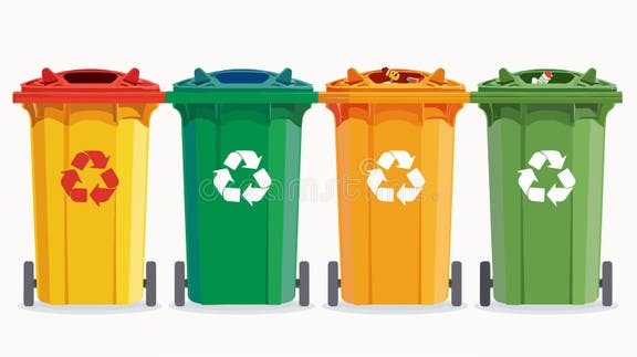 Efficient Smart Waste Collection Abstract Concept Vector Illustration ...