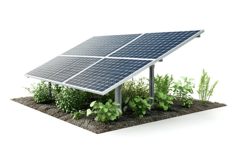 Solar Powered Automatic Drip Irrigation System Stock Illustrations – 3 Solar Powered Automatic ...