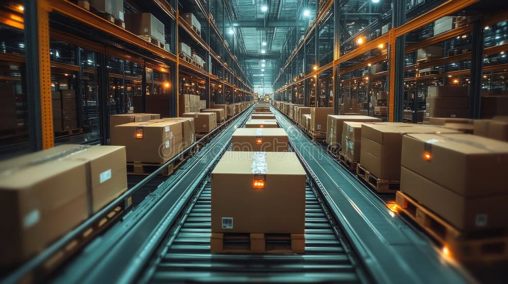 Efficient Sorting and Fulfillment Process in a Modern Warehouse ...