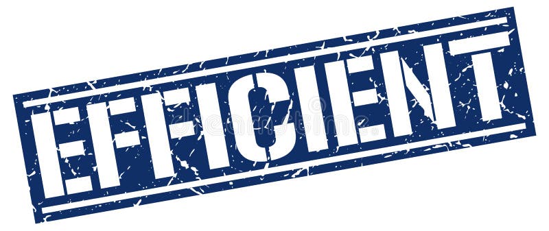 Efficient stamp stock vector. Illustration of stamp - 120951420