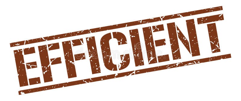 Efficient stamp stock vector. Illustration of insignia - 122021416