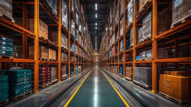 Efficient Storage and Organization in a Modern Logistics Warehouse with ...